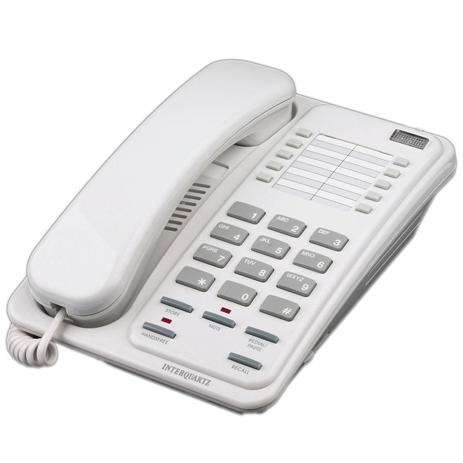 Interquartz Enterprise Speakerphone Telephone - Light Grey only £0.00 ...