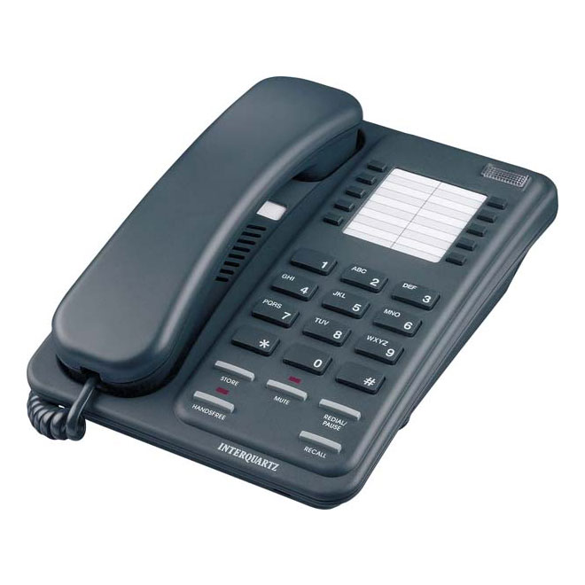 Interquartz Enterprise Speakerphone Telephone - Black only £0.00 ...