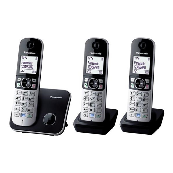 Panasonic KX-TG6813EB DECT Telephone - Trio only £0.00 | Extera Direct