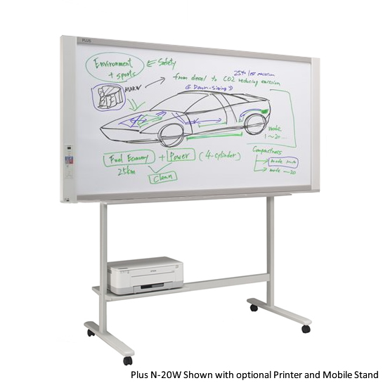 PLUS N-20W Widescreen Colour Copyboard Whiteboard only £0.00 | Extera ...