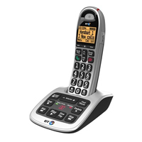BT 4500 DECT Cordless Big Telephone with Answering Machine - Single ...